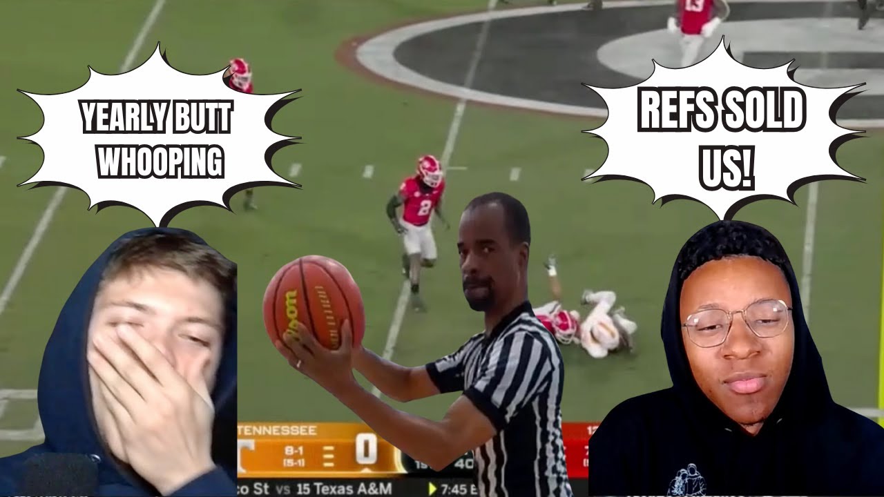 GEORGIA VS TENNESSEE REACTION: TN FAN GOING THROUGH IT! - YouTube