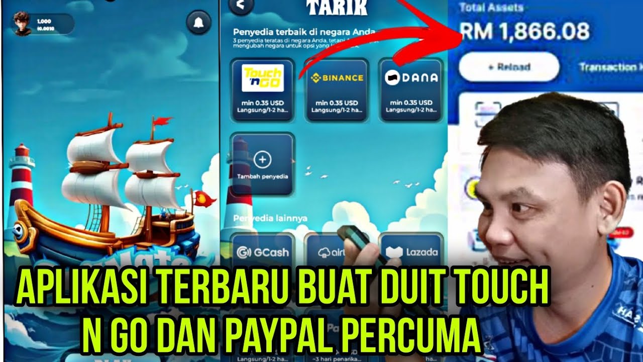 App Buat Duit Terbaru Sail Mate App - Game Buat Duit Touch N Go 2025 ...