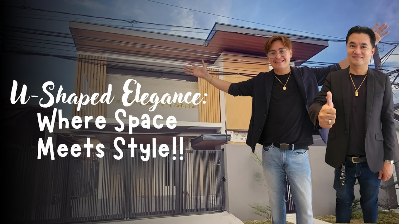 House Tour 144 Part 3: Brand New Modern U-Shaped House in BF Resort ...