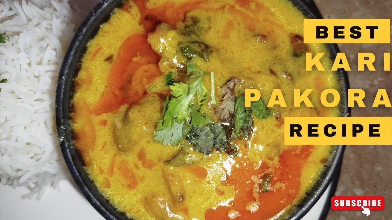Kari pakora recipe|kadhi pakora recipe by Bite N Brush with Nayab - YouTube