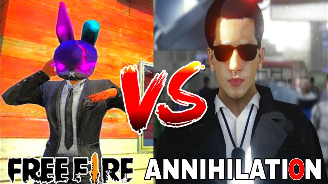 FREE FIRE VS ANNIHILATION | GAME COMPARISON - YouTube