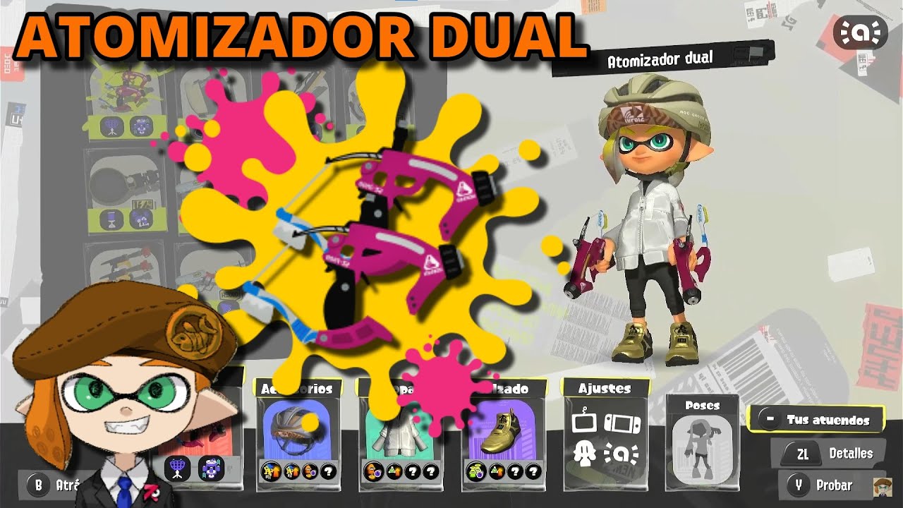 DUALES CHIQUITAS PERO PELIGROSAS - Atomizador Dual | Splatoon 3 - Parte ...