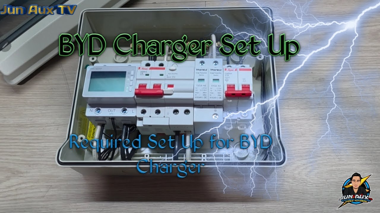 BYD Charger Set Up - YouTube