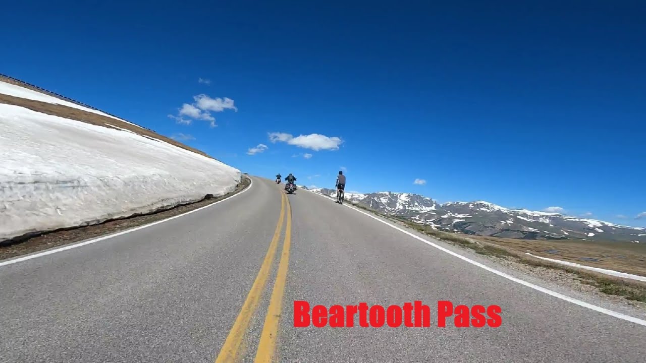 Beartooth Pass on Motorcycle 2024 - Both Ways - YouTube