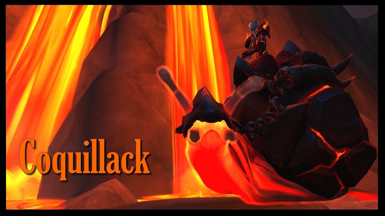 Coquillack - Elite monture wow (Shellack) - YouTube