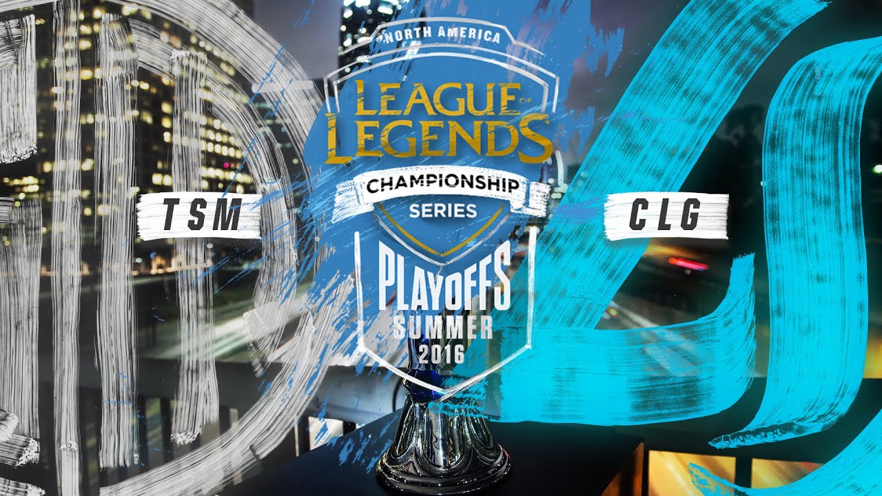 2016 NA LCS Summer Semifinals: TSM vs CLG - YouTube