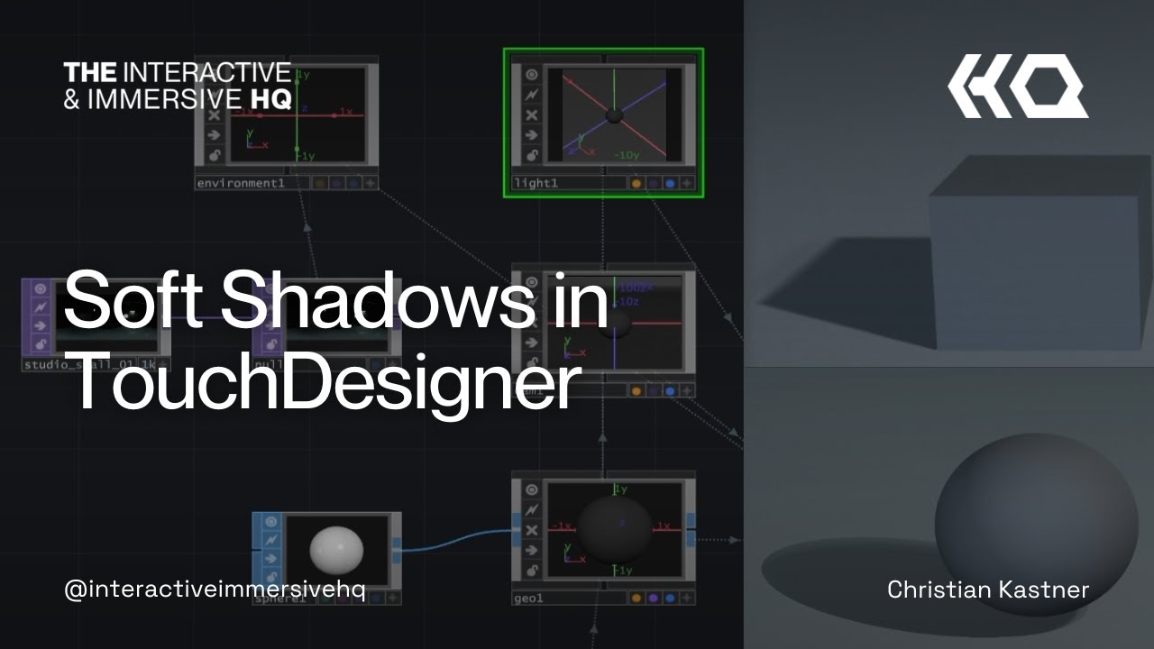 Soft Shadows in TouchDesigner - TouchDesigner Tutorial 221 - YouTube