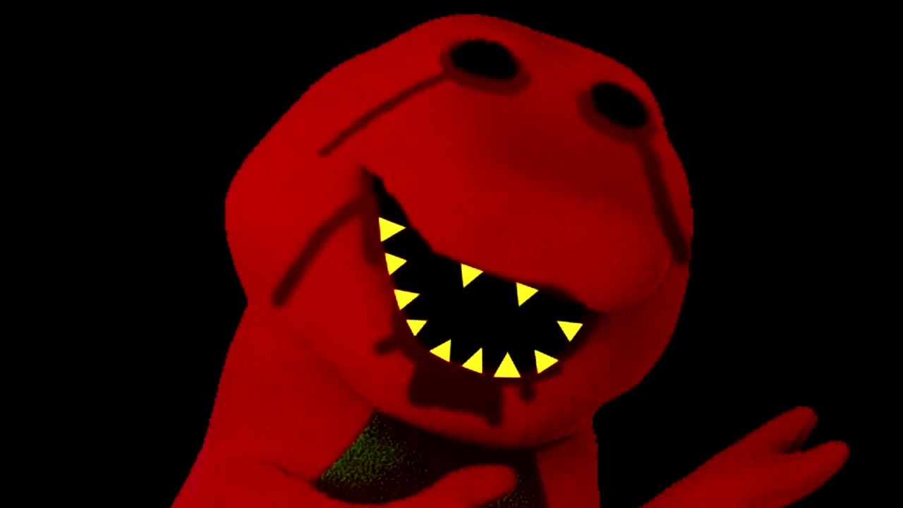 Vicious Barney Jumpscare! - YouTube