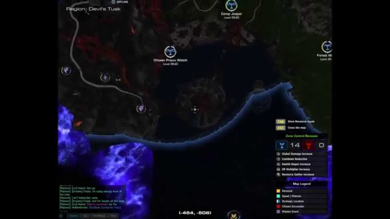 Firefall under map bug - YouTube