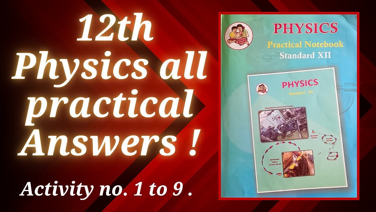 12th HSC all physics activities answers | #practical #hsc # ...