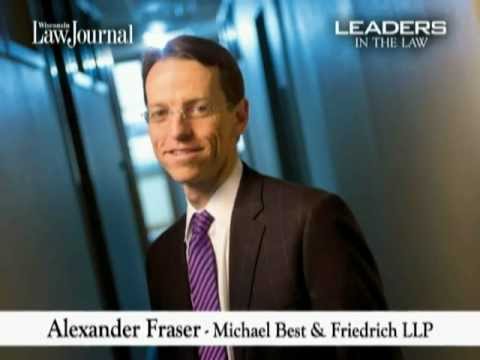 Alexander Fraser - 2013 Leaders in the Law - YouTube