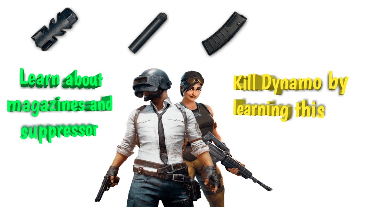 Use Of Extended Mag, Quickdraw Mag and Suppressor | Pubg Classes #1 ...