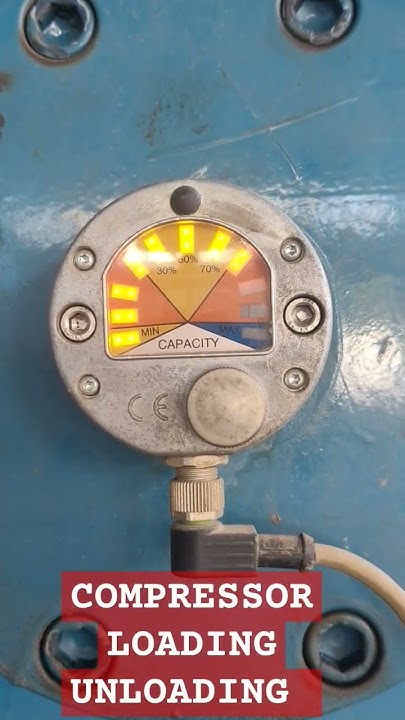 Compressor loading unloading work according to load || - YouTube