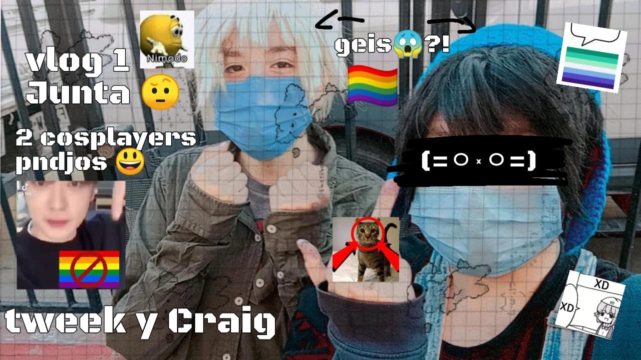 vlog 1 { tweek y craig cosplay}ඩා - YouTube
