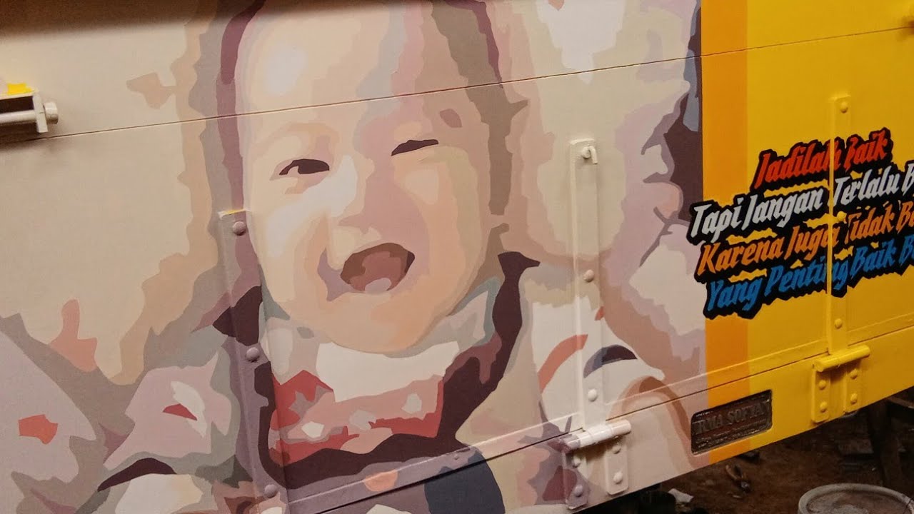 melukis| Painting a baby | 아기 그림 | Een baby schilderen | pintando un ...