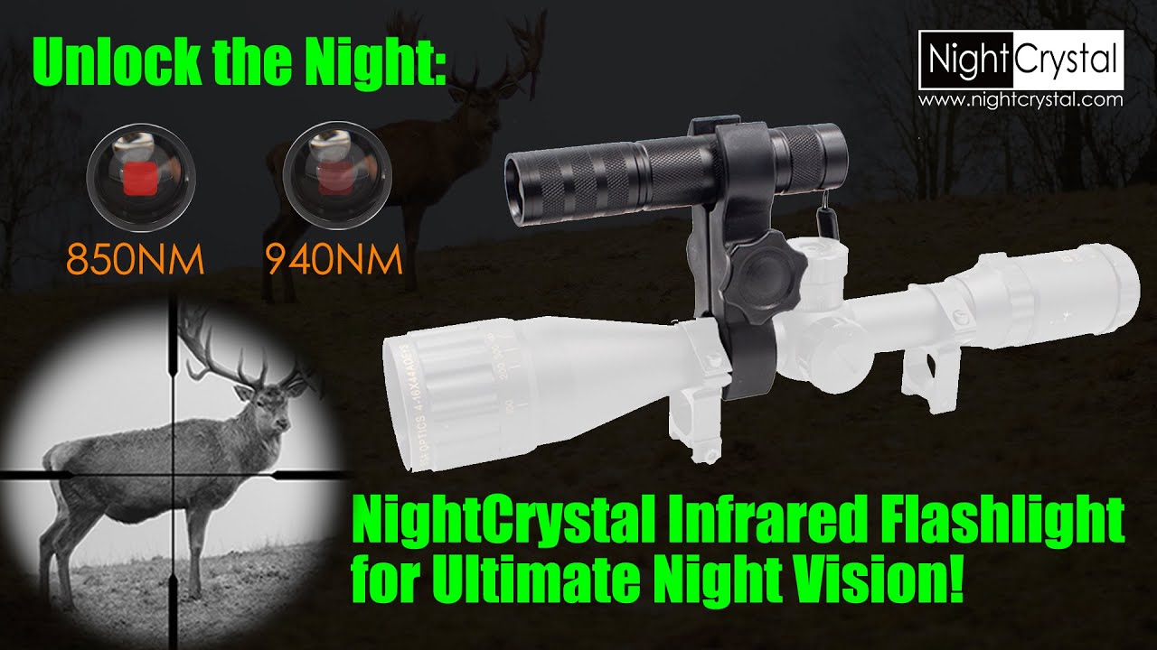 Unlock the Night: NightCrystal Infrared Flashlight for Ultimate Night ...