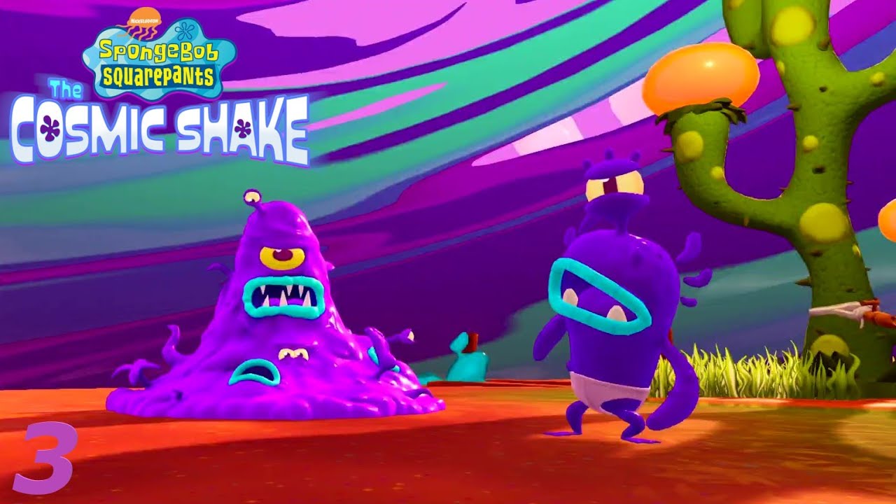 SpongeBob: The Cosmic Shake - Part 3: Cactus Juice - YouTube