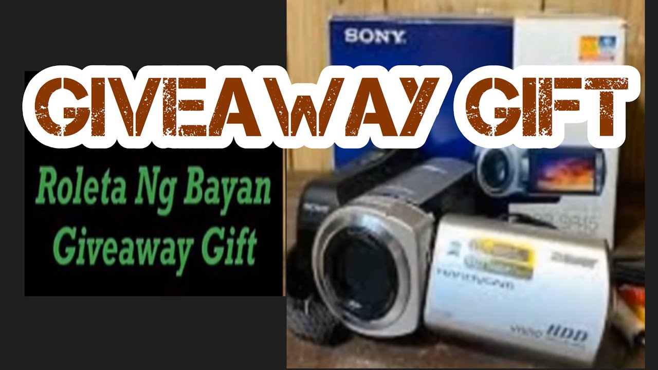 Vlog#31 Giveaway Gift: Sony Handycam. - YouTube