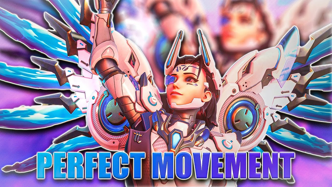 PERFECT MERCY MOVEMENT 💙ZERO DEATHS 🤍 Level 100 Mercy Main || Overwatch ...