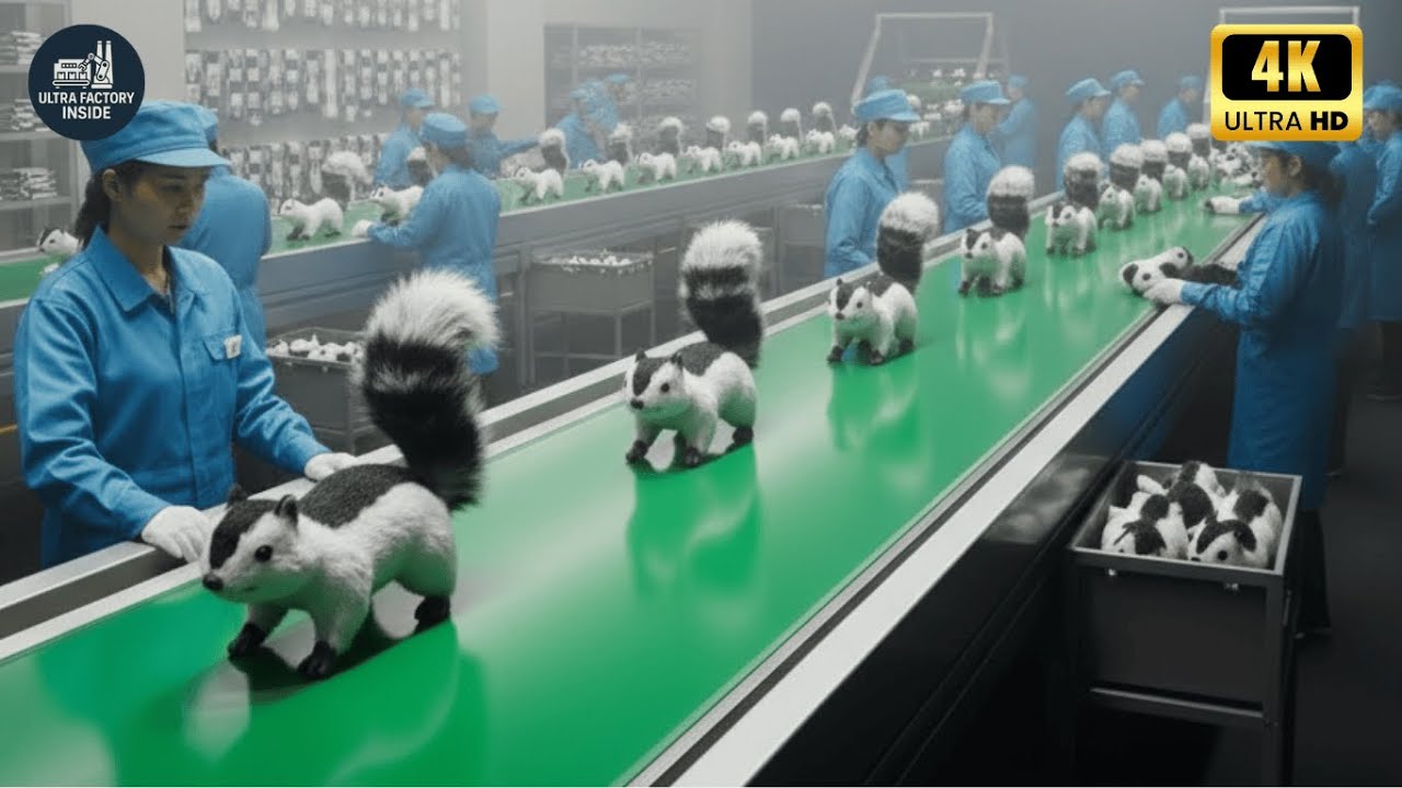 Inside the Ferret Leather Factory — How Premium Ferret Fur Becomes a ...