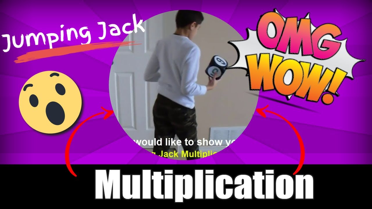 Jumping Jack Multiplication with Andre - YouTube