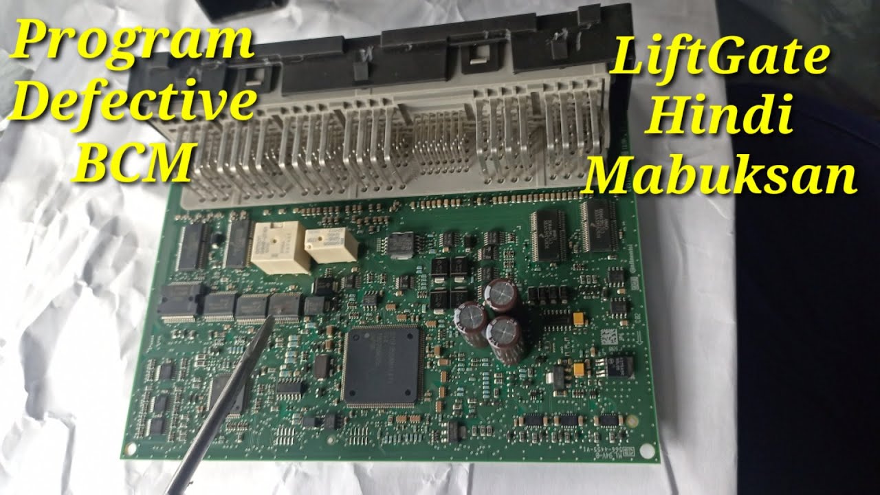 LIFTGATE HINDI MABUKSAN/ BCM REPLACE & PROGRAMMING CHEVY TAHOE/SUBURBAN ...