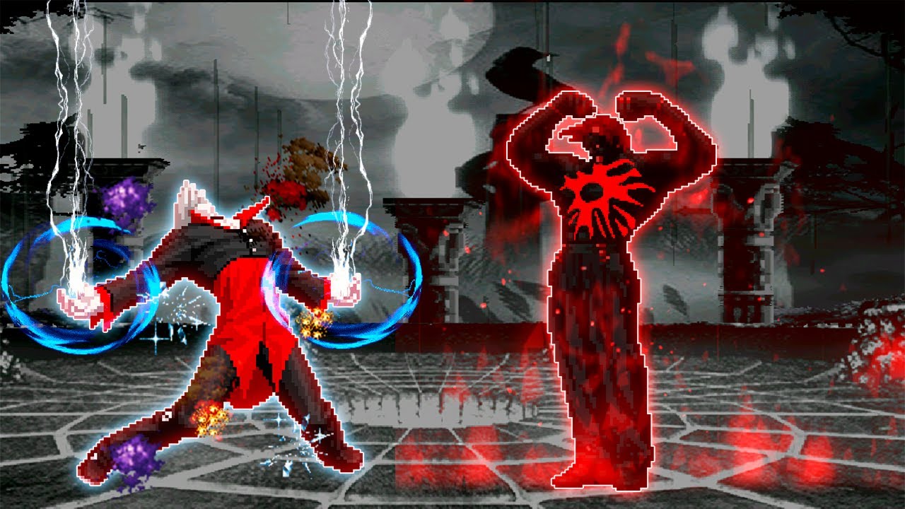 Kof Mugen Element Yagami VS Valmar Rugal!!! - YouTube