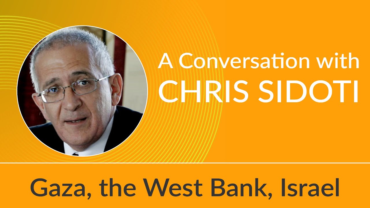 A Conversation with Chris Sidoti – Gaza, the West Bank, and Israel ...