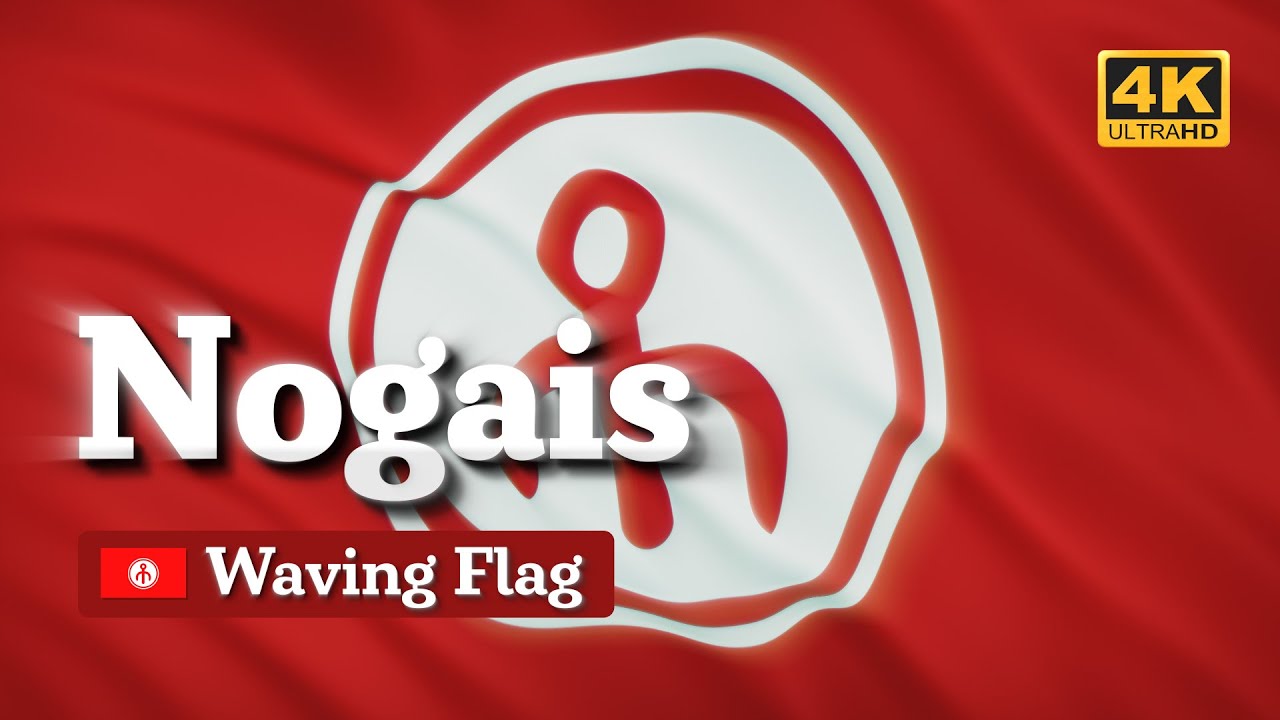 Nogais Waving Flag | Ногайцы. Развевающийся флаг [4K] - YouTube