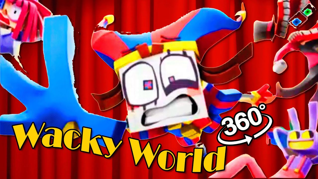Experience VR 360° | The Amazing Digital Circus | Part 17| Wacky World ...