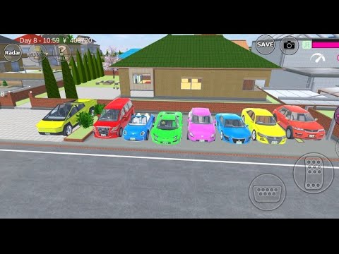 COLLECT CARS yuta mio house sakura school simulator - YouTube