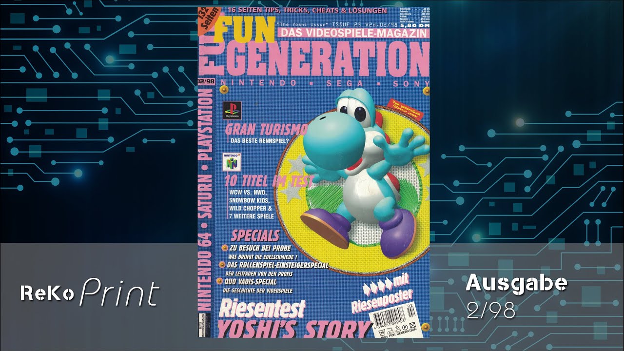 ReKo Print - # 046 - Fun Generation (Ausgabe 2/98) - YouTube