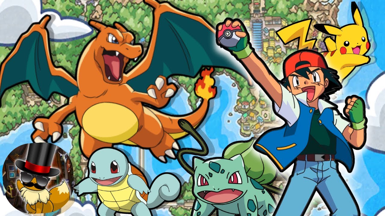 Ash Ketchum Pokémon Kanto Team - YouTube