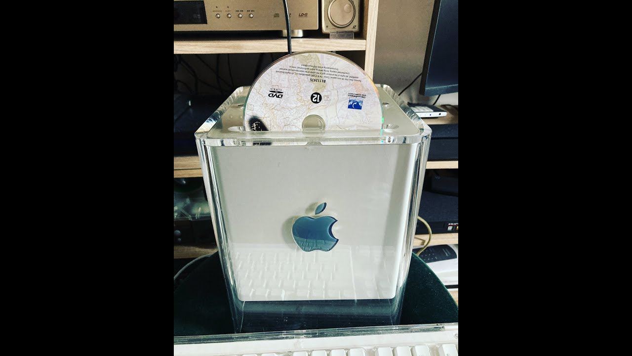 Apple Powermac G4 Cube with an upgraded ATI Radeon 7500 GPU overview - YouTube