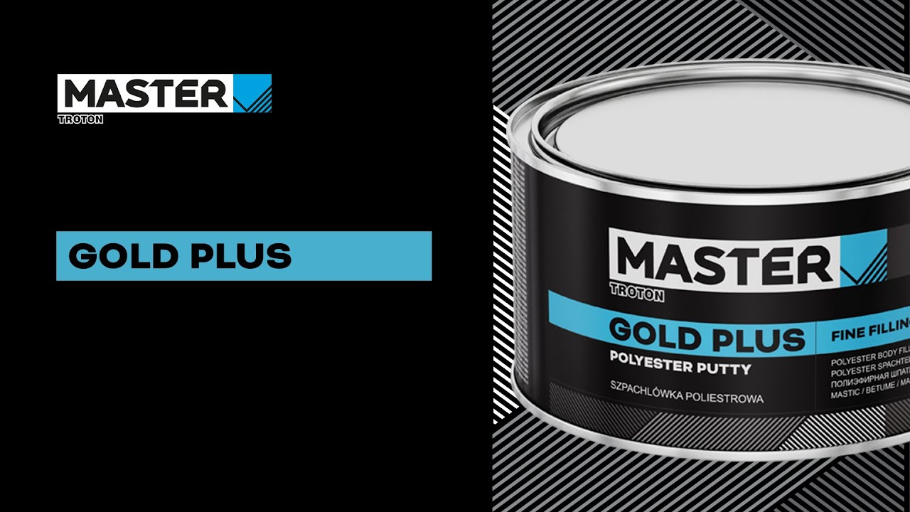 GOLD PLUS mastic polyester Master - YouTube