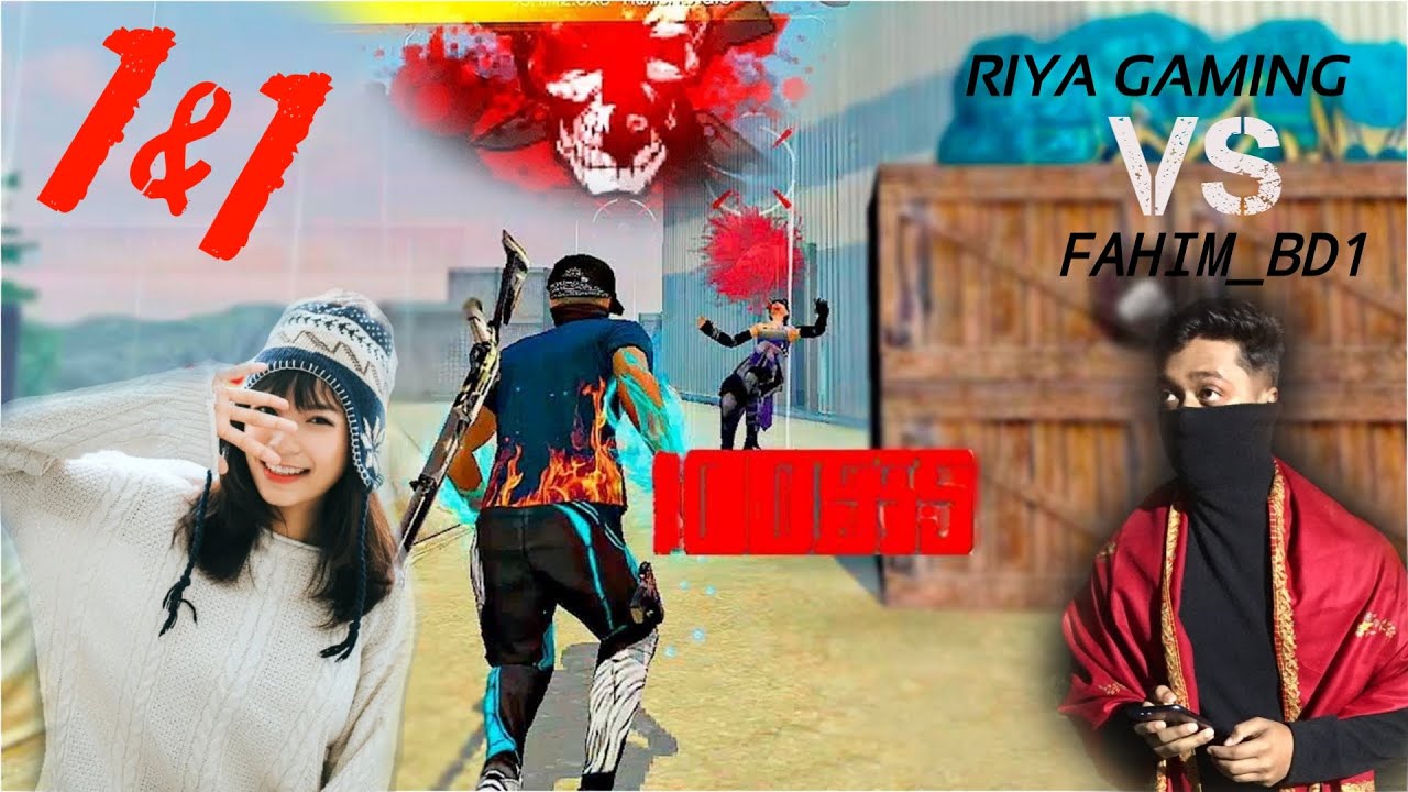 FAHIM BD1 👽 Vs RIYA GAMING 🔥 || Best 1 vs 1 || Free fire 2024 😎😎 || MUST WATCH 😱 - YouTube
