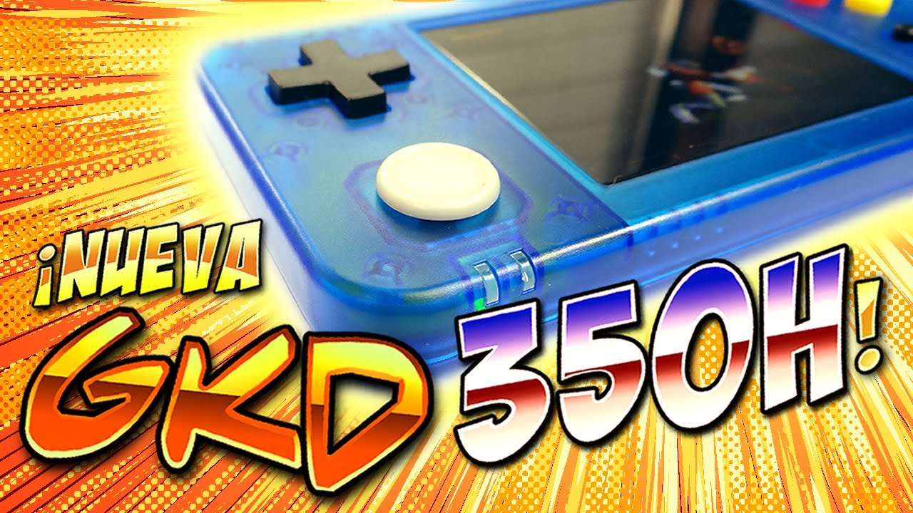 🕹️ GAME KIDDY 350 - GKD 350H esta consola portátil retro ¿ es mejor que ...
