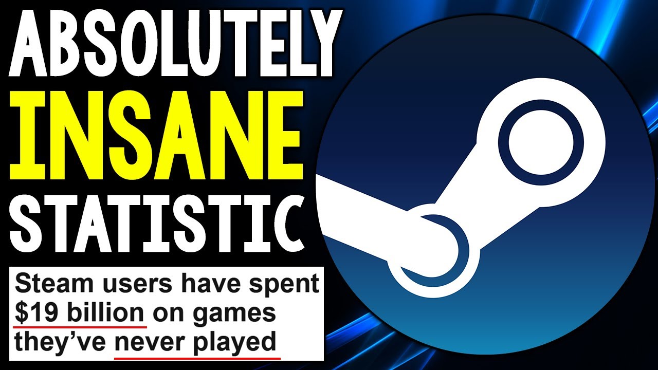 This STEAM Stat is ABSOLUTELY INSANE - Gamers Buying Games to NEVER ...