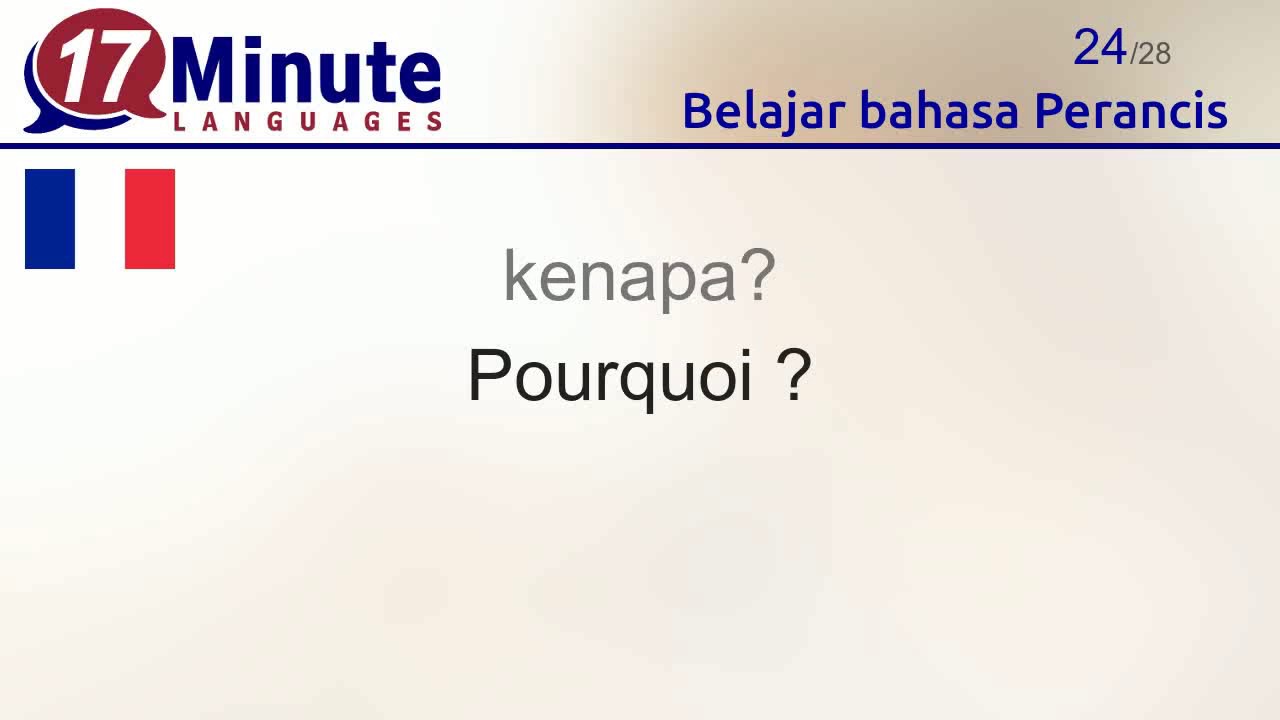 Belajar bahasa Perancis (Bagian 3) - YouTube