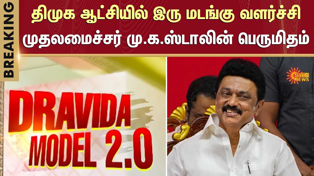 CM Stalin | Dravida Model 2.0 | 2026 | Tamil Nadu Govt | ADMK Ruling ...