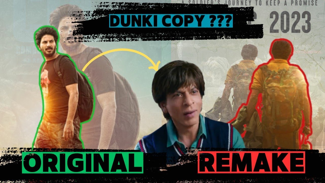 DUNKI TEASER REVIEW | DUNKI REMAKE OF CIA ? | SRK | RAJKUMAR HIRANI ...