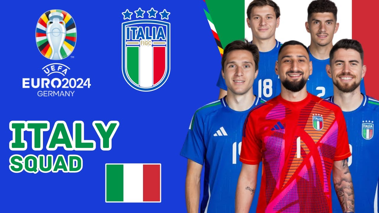 ITALY Official Squad For UEFA EURO 2024 | Italy Squad | UEFA Euro 2024 ...