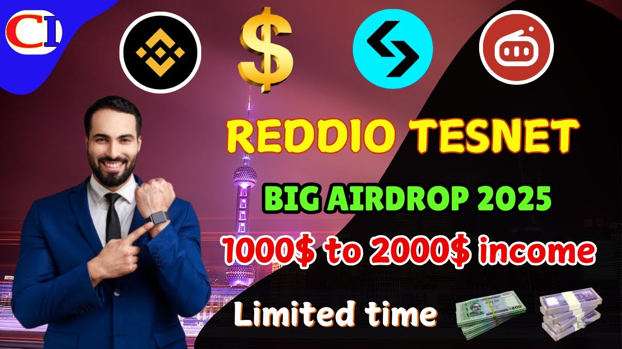 Reddio Testnet Airdrop | 1000$ to 2000$ Income | Free Crypto Airdrop ...