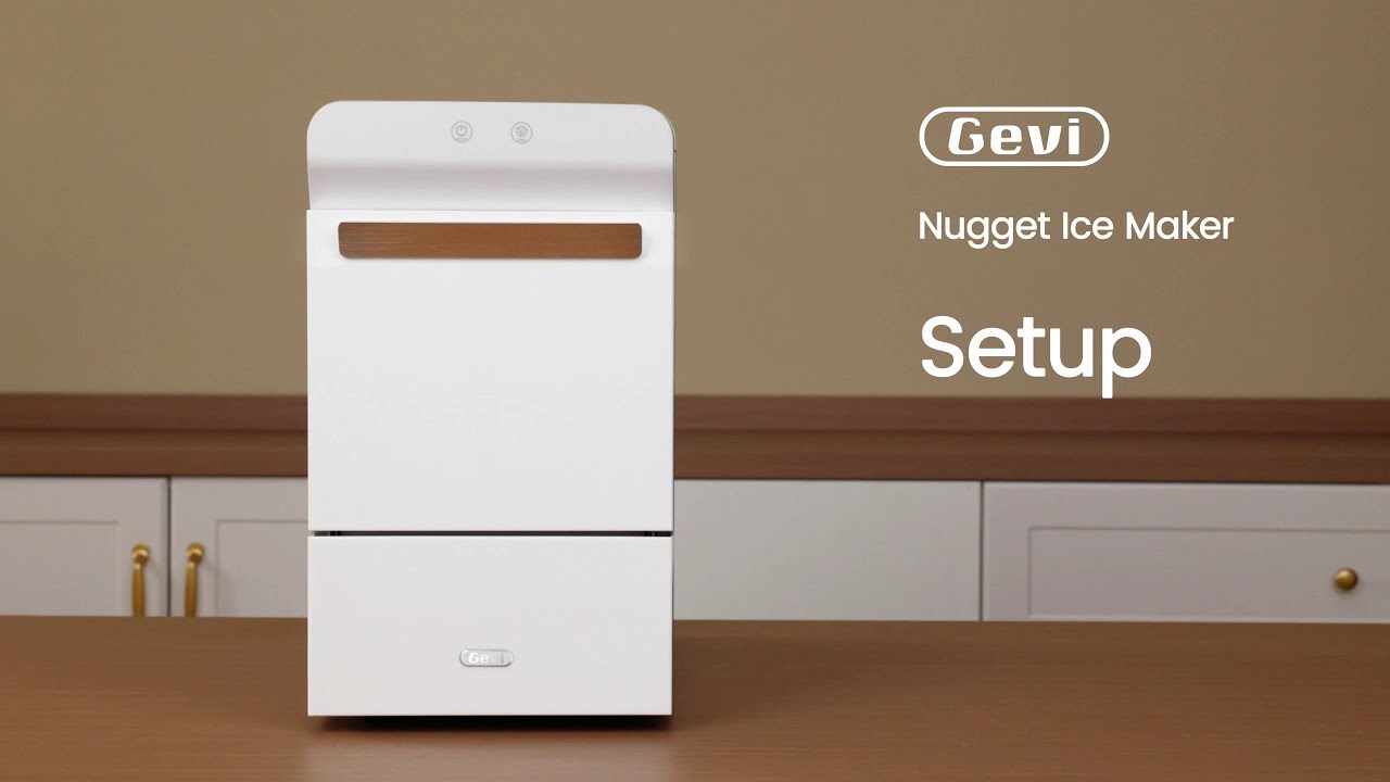 How to Set Up Your Gevi Household V2.0 Countertop Gemi Nugget Ice Maker ...