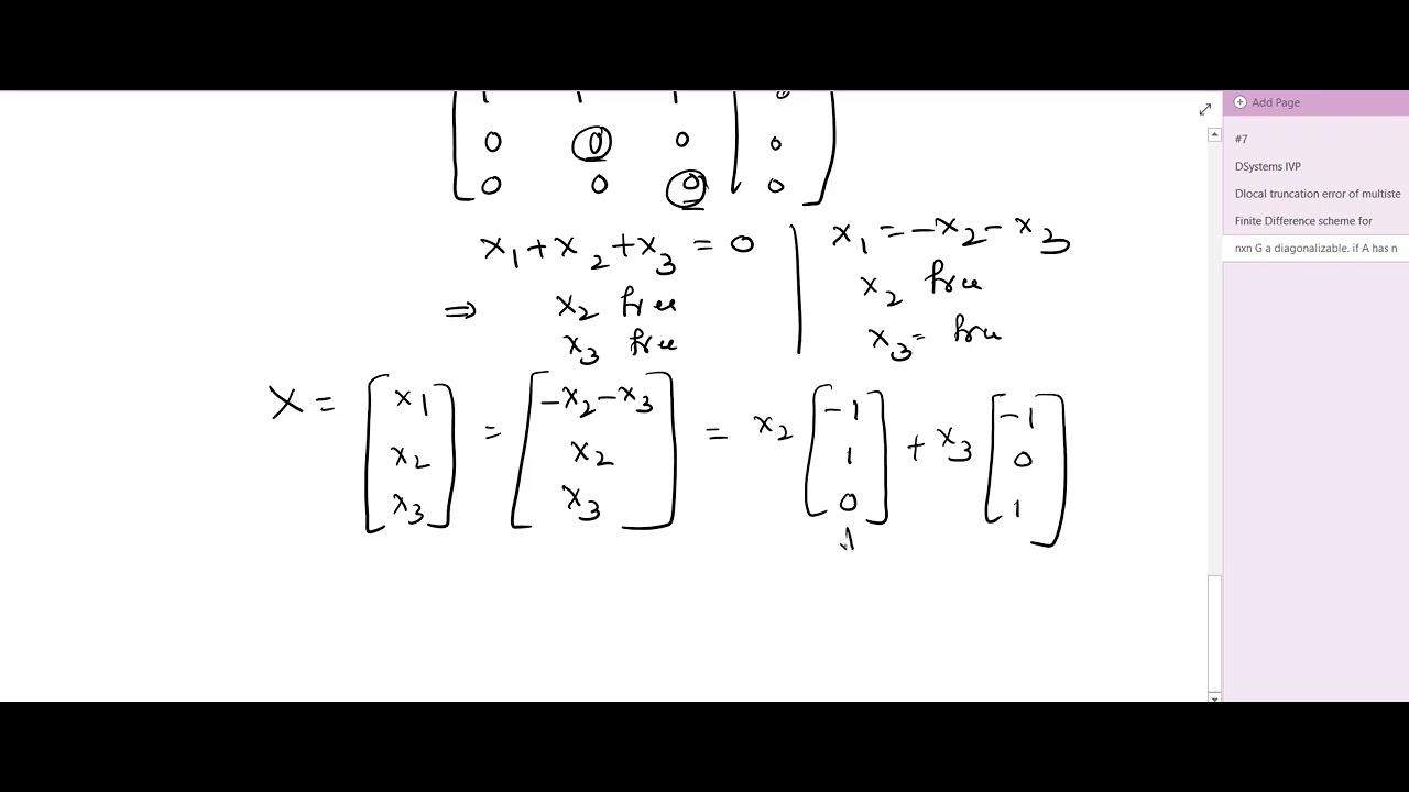 Diagonalization Youtube 0702