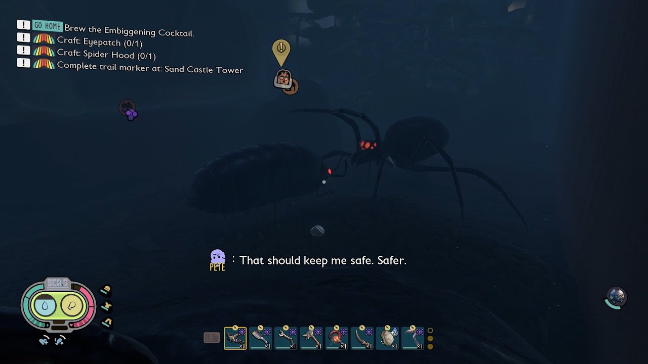 grounded black widow vs roly poly - YouTube