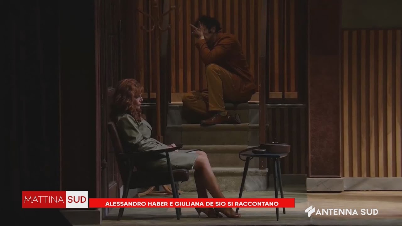 MATTINA SUD DEL 14 MARZO 2024 - ALESSANDRO HABER E GIULIANA DE SIO SI RACCONTANO - YouTube