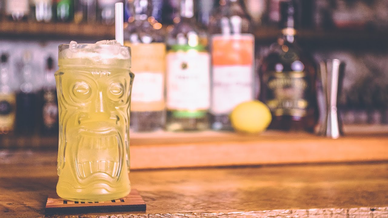 Blackbeard's Ghost Cocktail | Velvet Falernum, Apricot & Rum - YouTube