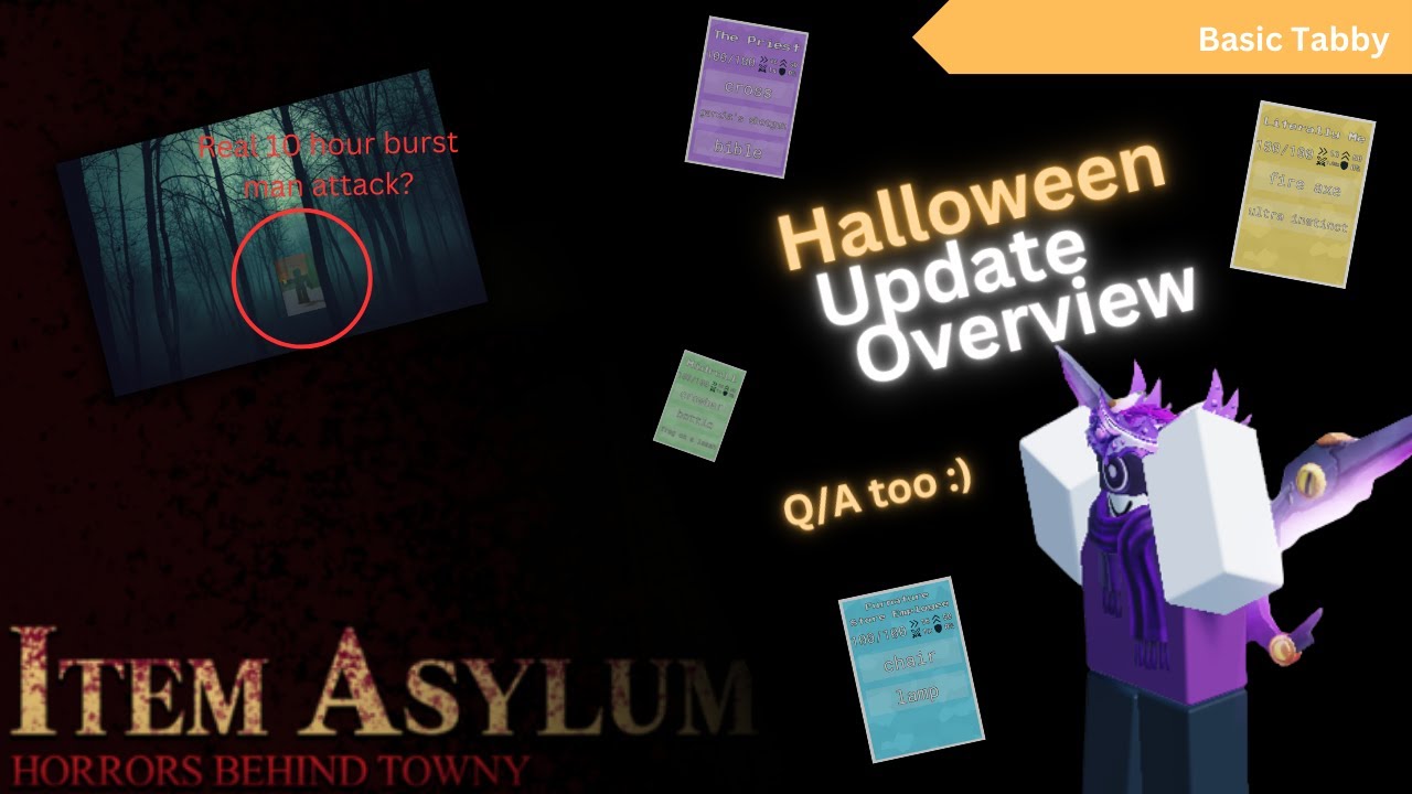 Brand New Item Asylum Halloween Update overview - YouTube