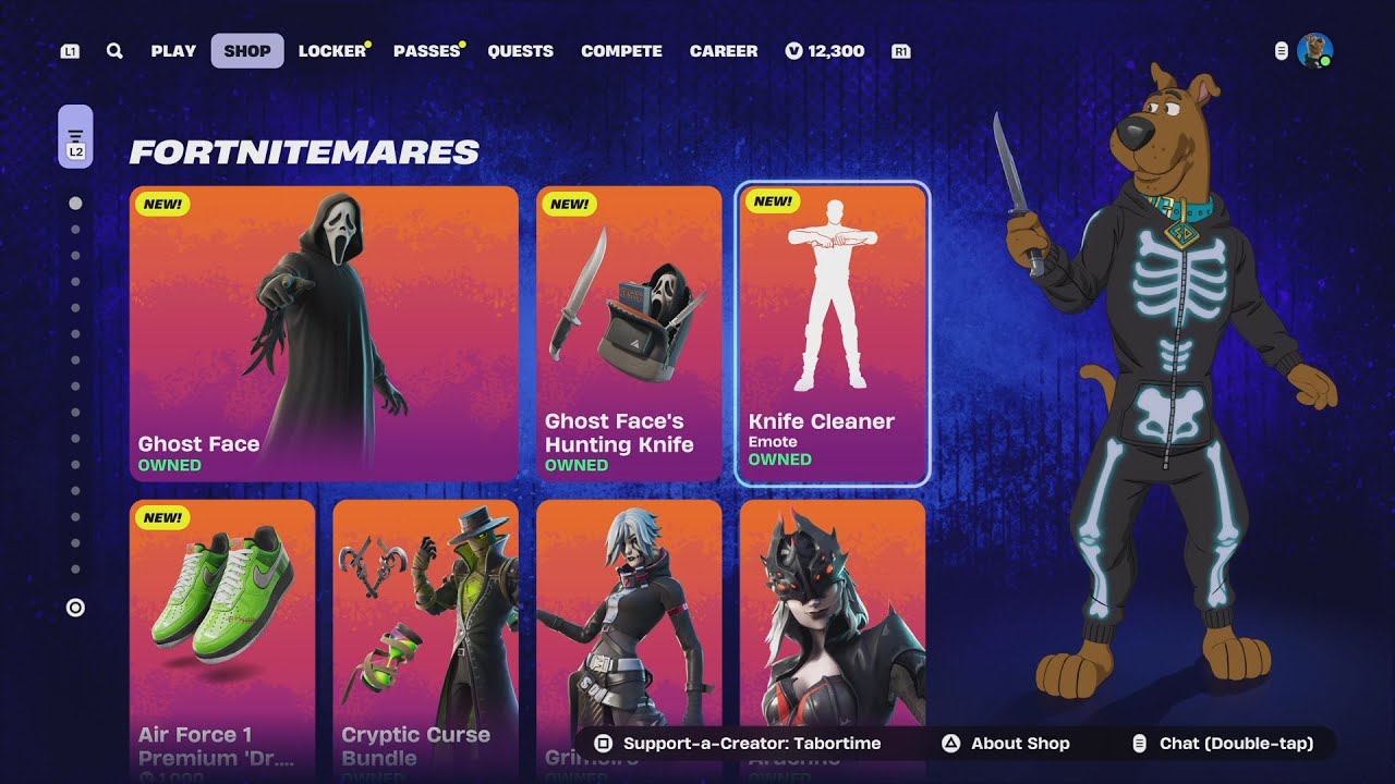 GHOST FACE IS OUT NOW (Scream x Fortnite) - YouTube